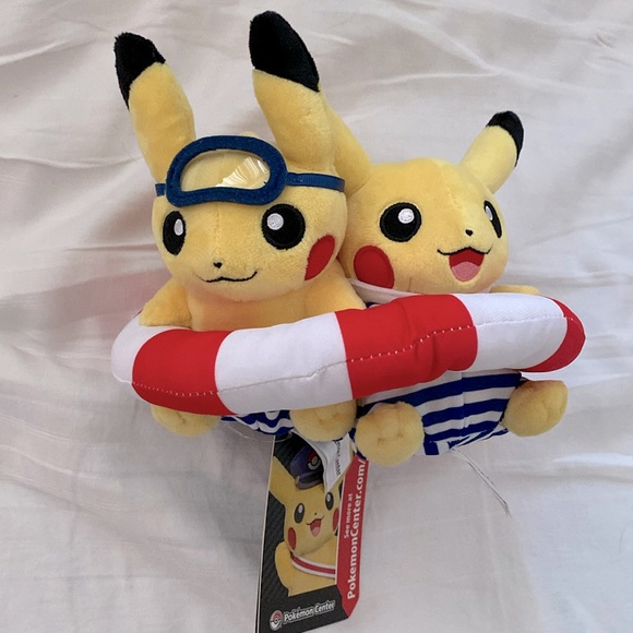Pokemon | Toys | Nwt Official Pokemon Center Paired Pikachu ...